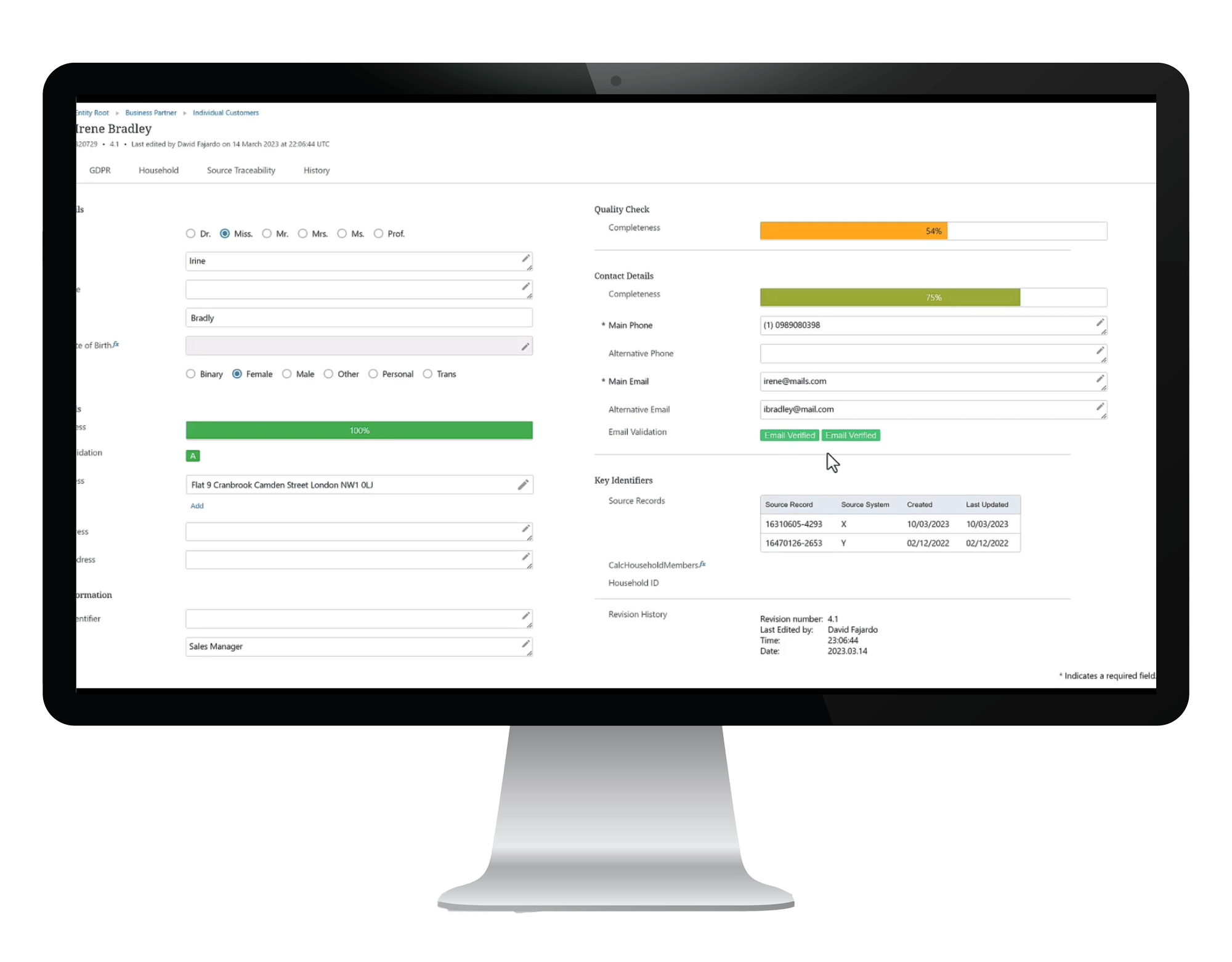 Dynamic Data Governance | Master Data Management